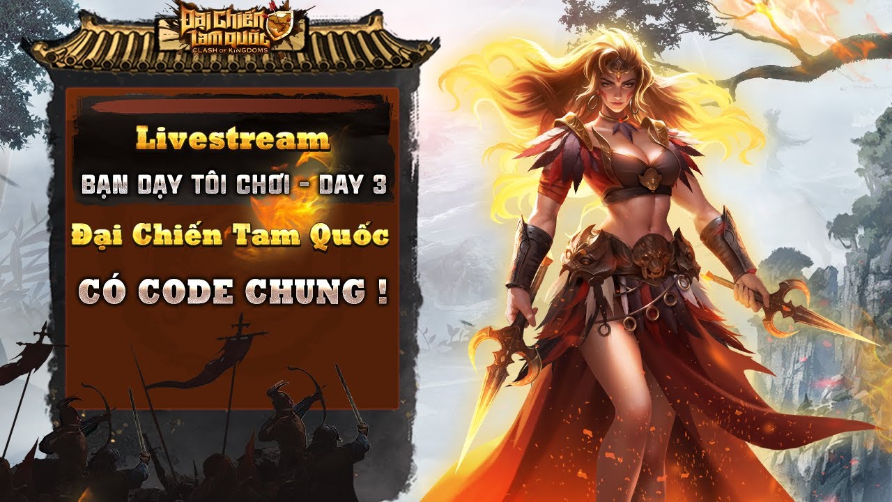 [LiveStream] ĐCTQ - Bạn dạy tôi chơi ! - Ngày 3 - CÓ CODE CHUNG ! - YouTube