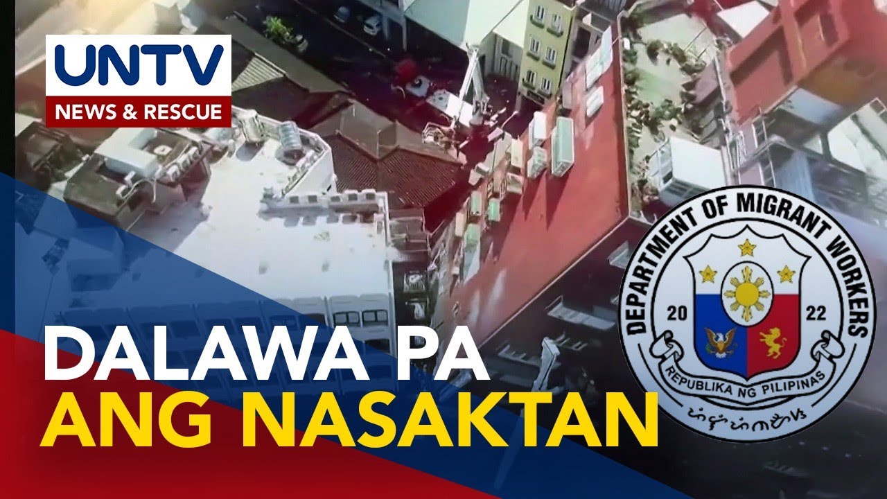 Bilang ng mga Pilipinong nasugatan sa malakas na lindol sa Taiwan ...