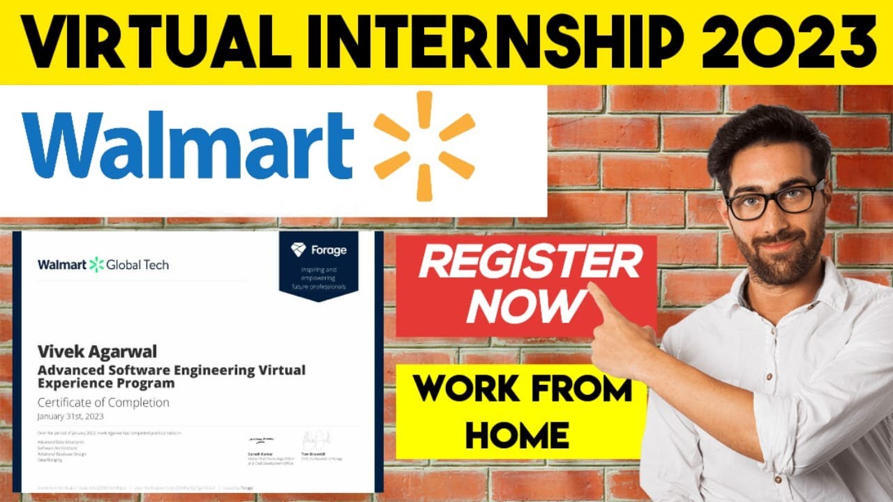 Walmart Online Internship with Certificate | Learn Coding | What is ...