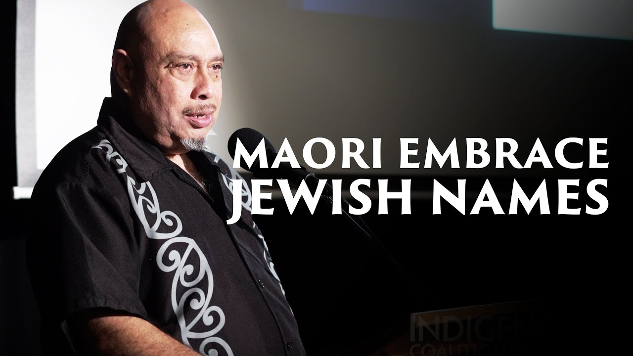 The Maori Embrace of Jewish Names And Concepts - Brad Haami - YouTube