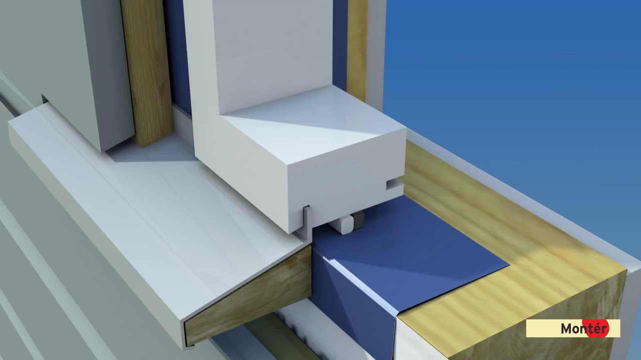 Utvendig omramming og regnskjerming (skifte vindu del 3) - YouTube