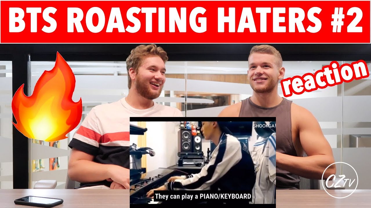 How Bts Roasted Haters 2 Reaction Youtube