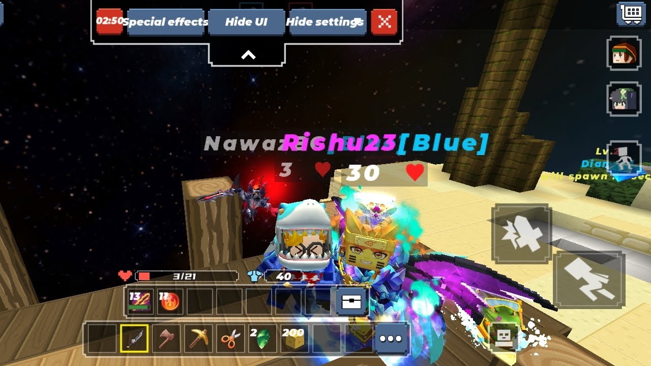 I MEET @Rishu23 In BedWars (BlockManGo) - YouTube