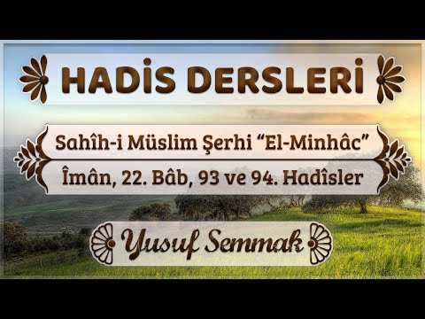 [20] Hadîs Dersleri -1 | \