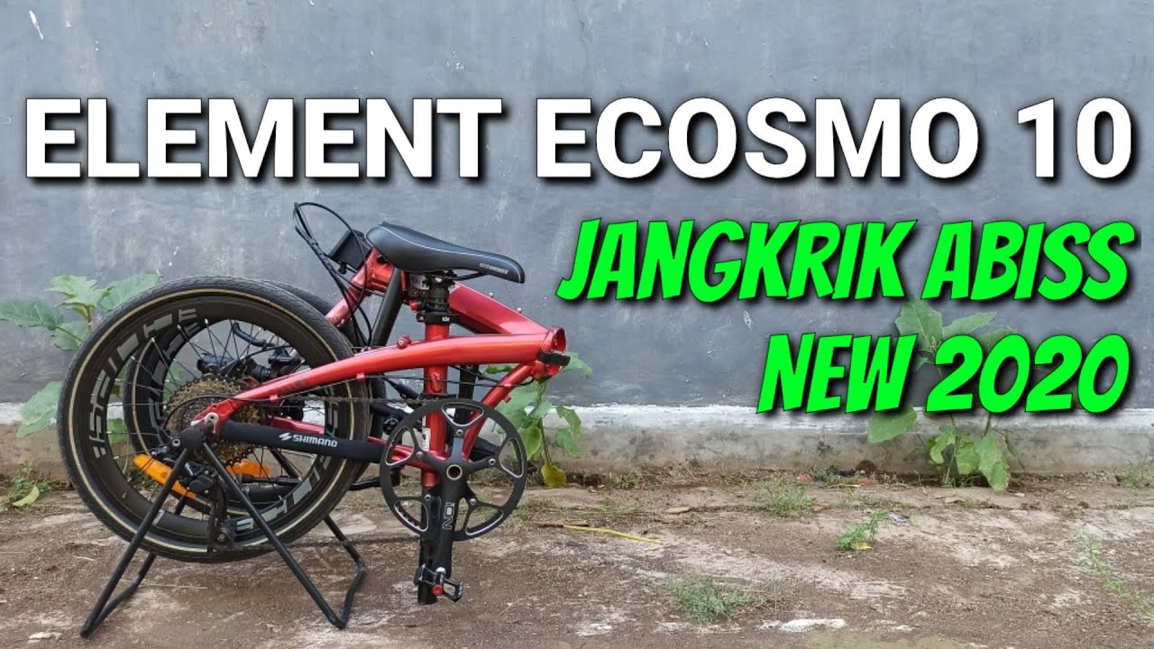 SEPEDA LIPAT ELEMENT ECOSMO 10 TERBARU 2020 | ELEMENT ECOSMO 10 FOLDING ...
