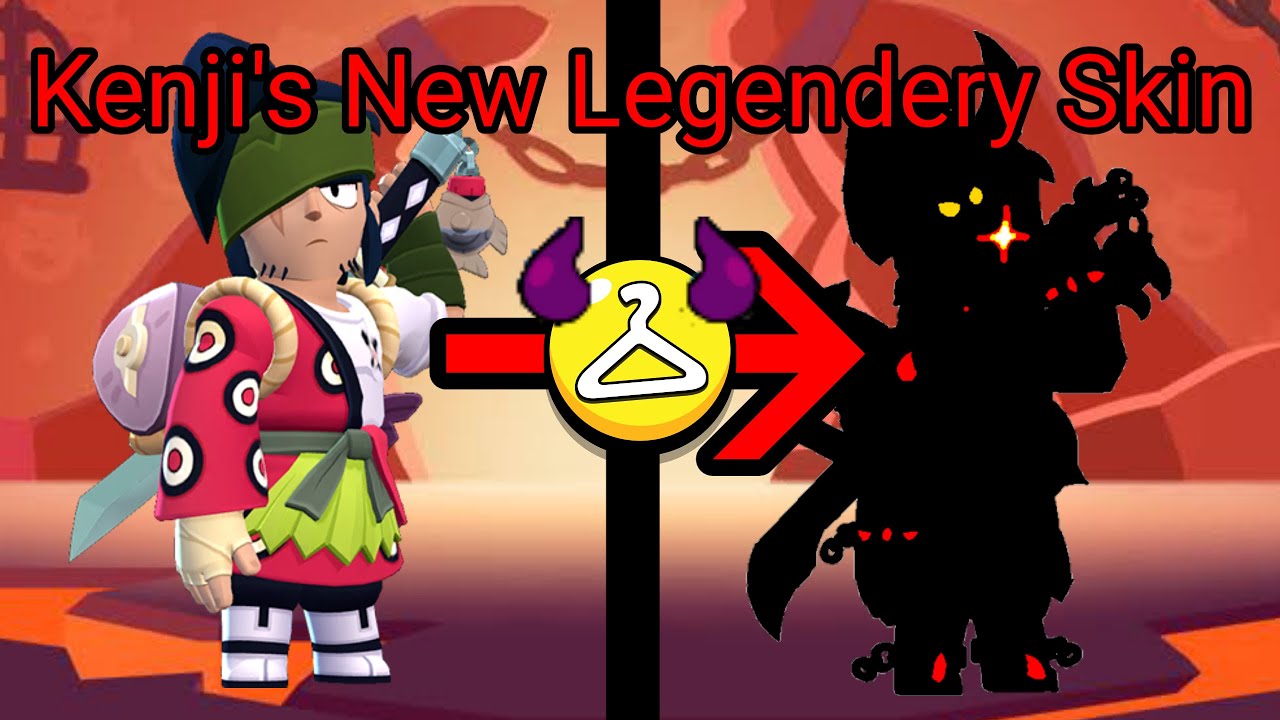 Making a LEGENDERY Skin for Kenji #brawlstars #skin - YouTube
