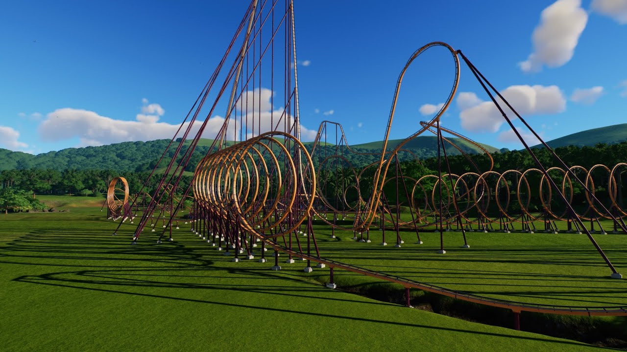 Infinite Death Loop Coaster - Planet Coaster 2 - YouTube