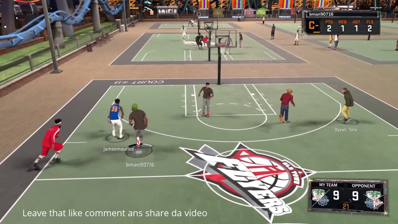 NBA 2K17: Old town gets taken over - YouTube