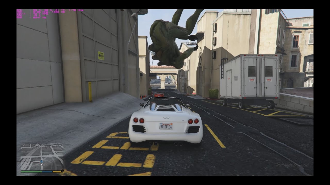 GTA V PC gameplay at 1080p on high/very high settings using a GTX 670 ...