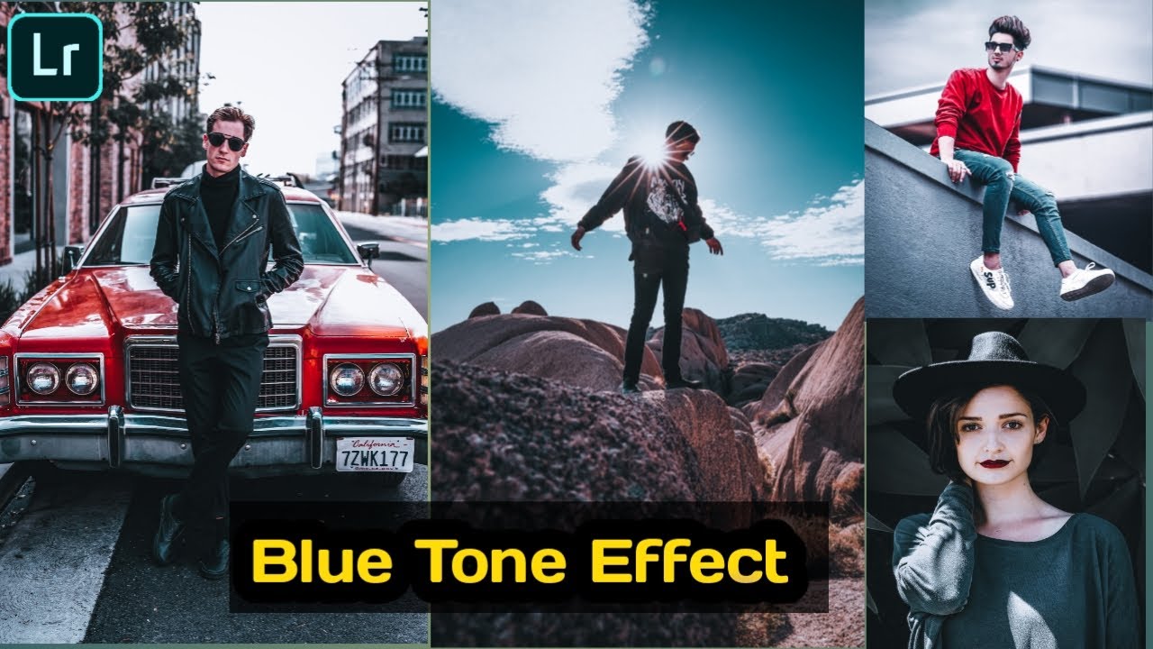 How to edit photos in Lightroom and apply Blue Tone filter |Blue Tone ...
