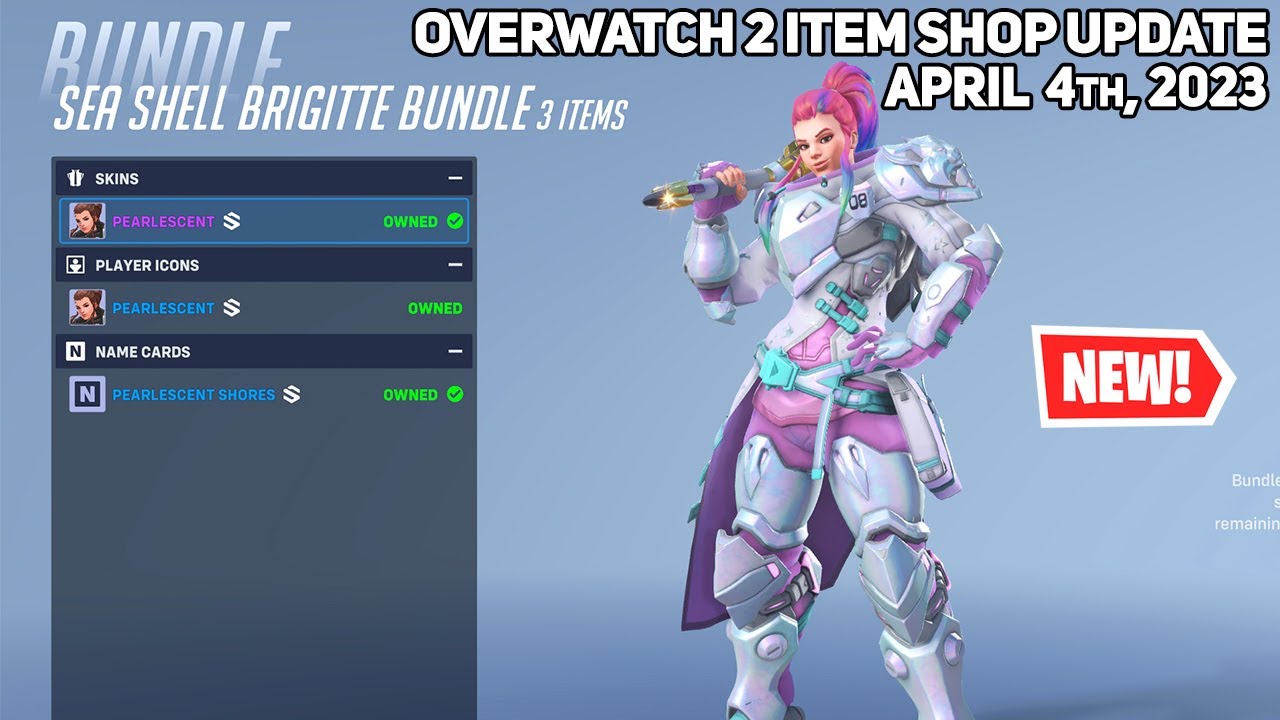 *NEW* BRIGITTE & SOLDIER 76 BUNDLES! Overwatch 2 Item Shop Update ...