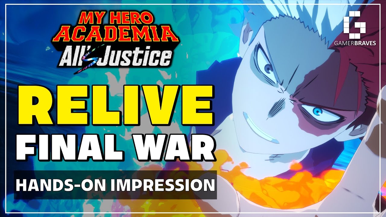 My Hero Academia All's Justice Preview | Reliving The Final War Arc ...
