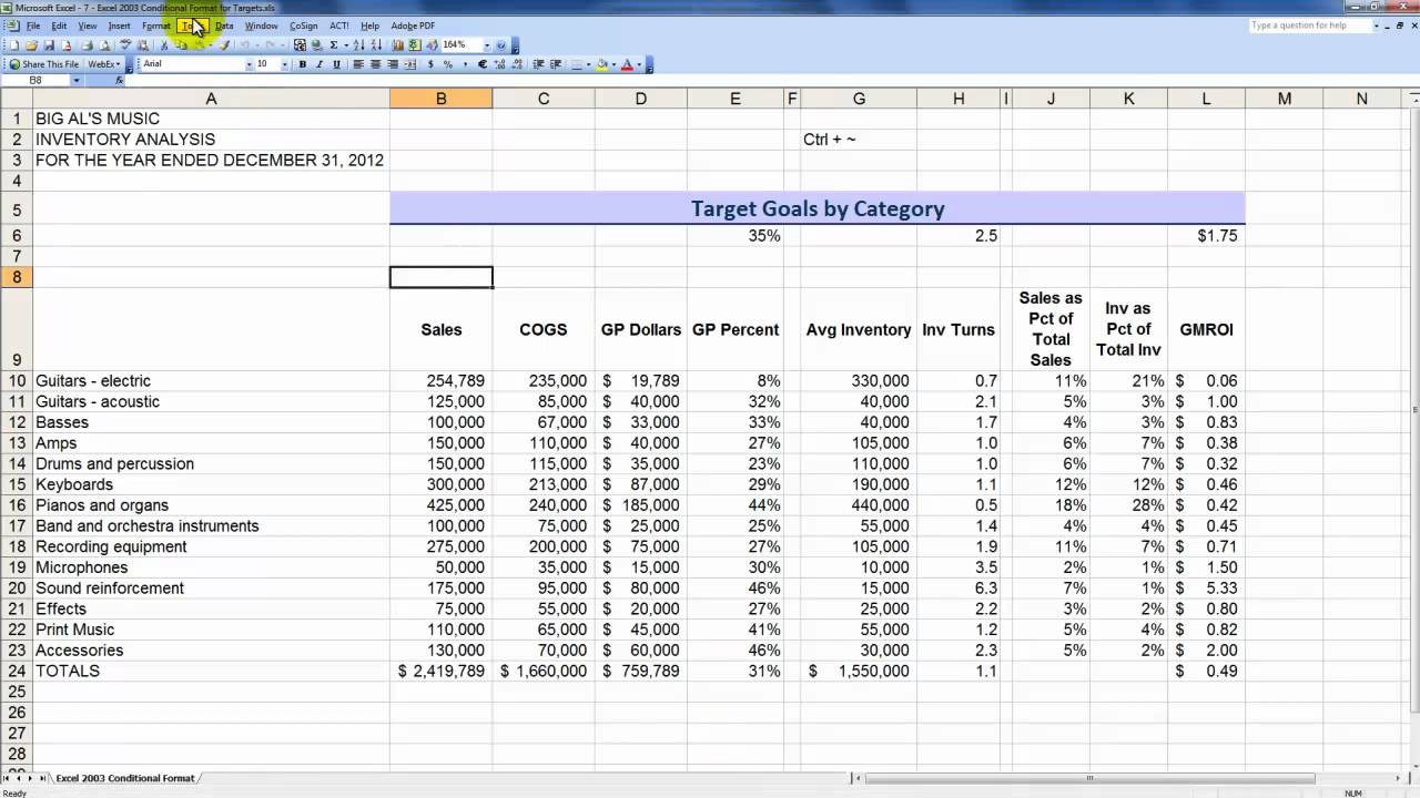 Use Conditional Formatting In Excel To Highlight Cell Values YouTube Use Conditional Formatting In Excel To Highlight Cell Values YouTube