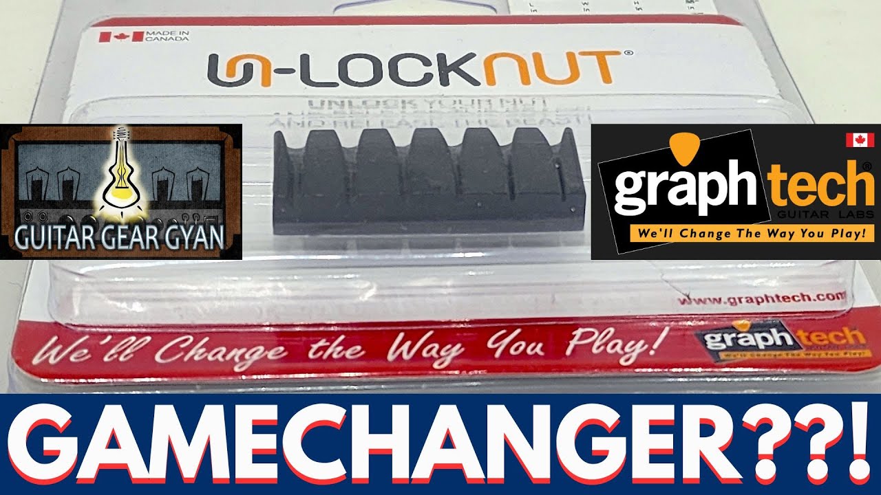 Graphtech Unlock Nut - Floyd Rose Locking Nut Killer??! - YouTube