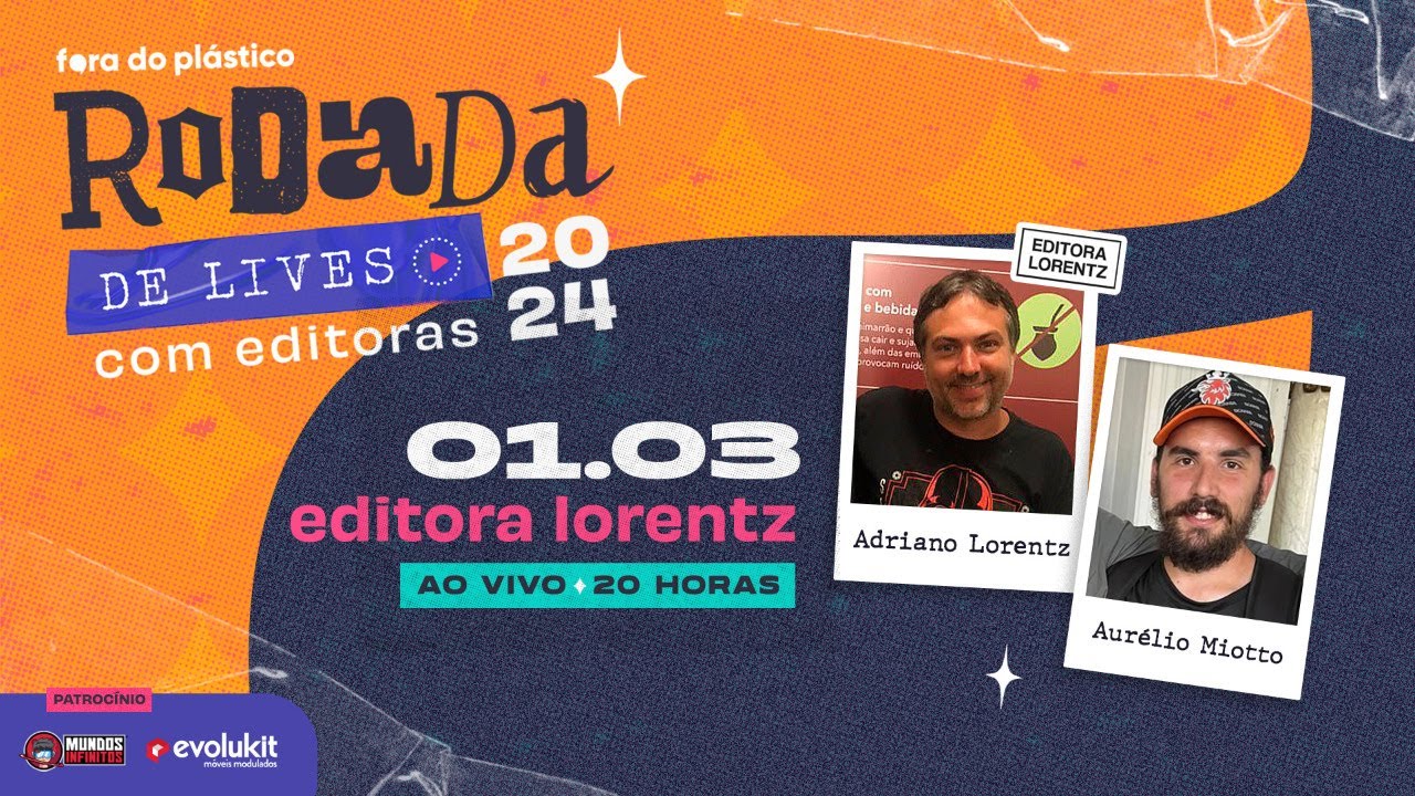 RODADA DE LIVES 2024 | Editora Lorentz - YouTube