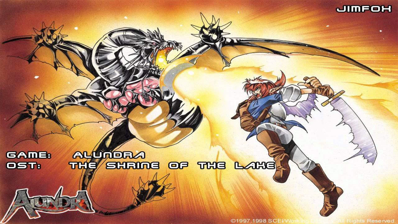Alundra OST - The Shrine Of The Lake - YouTube