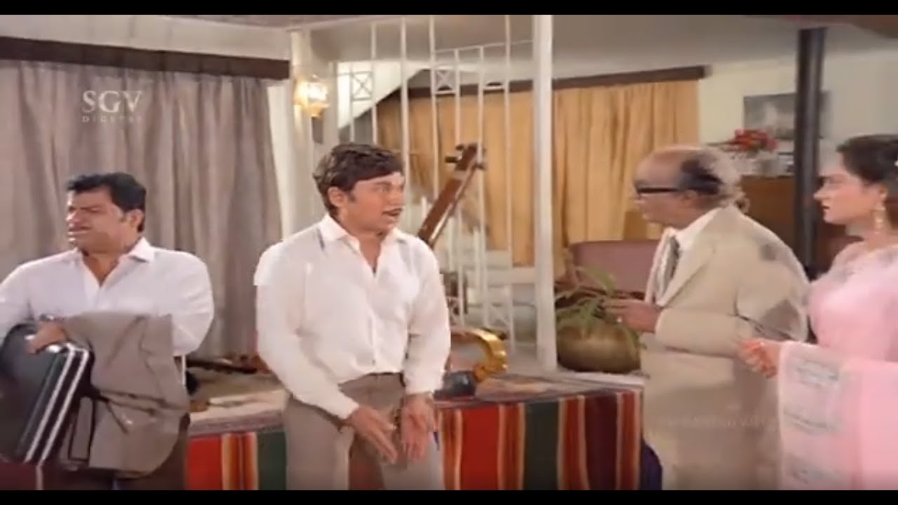 ಆವತ್ ಕೆರೆ ತುಂಬಿ ಕೋಡಿ ಬದ್ದಿದ್ ಈವತ್ ವರೆಗು ಹರಿತನೆ ಇದೆ | Comedy Scene ...