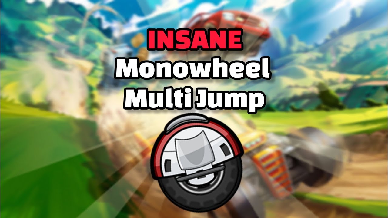 ⭐200IQ Monowheel Multi Jump ⭐ - Hill Climb Racing 2 - YouTube