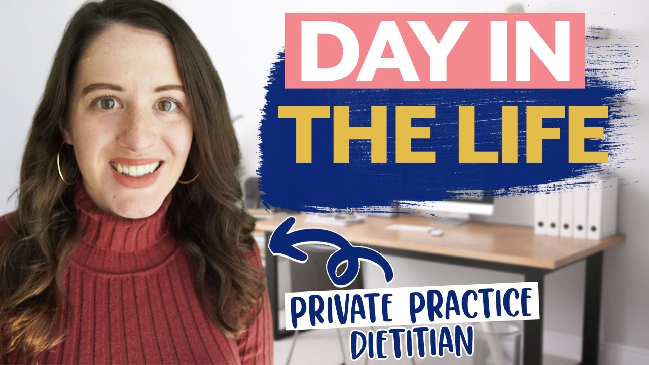 A Day in the Life as a Private Practice Dietitian - YouTube