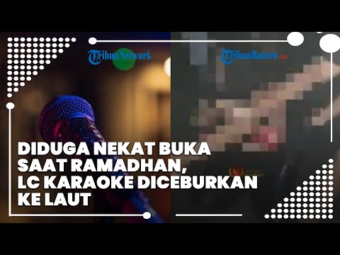 Viral Video LC Karaoke di Sumbar Diarak & Diceburkan ke Laut, Diduga karena Nekat Buka saat Ramadhan
