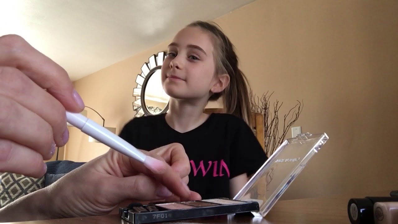 Basic feis makeup - YouTube