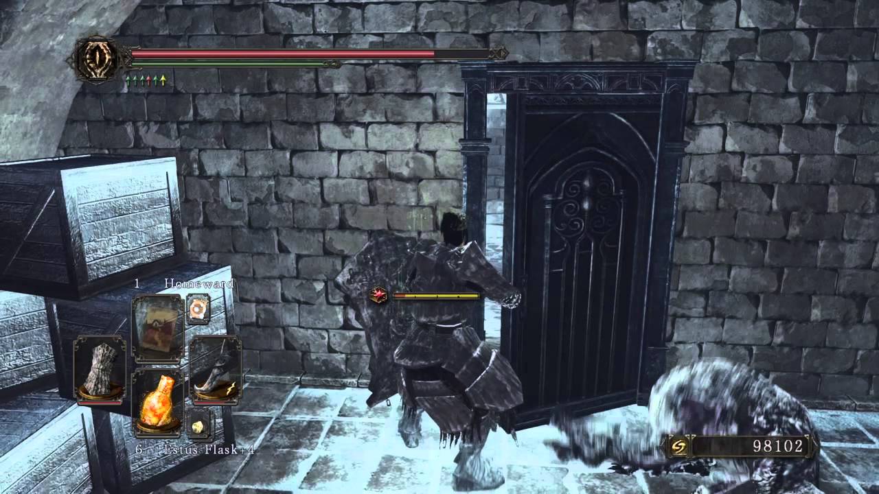 DARK SOULS 2 Garrison Ward key location - YouTube
