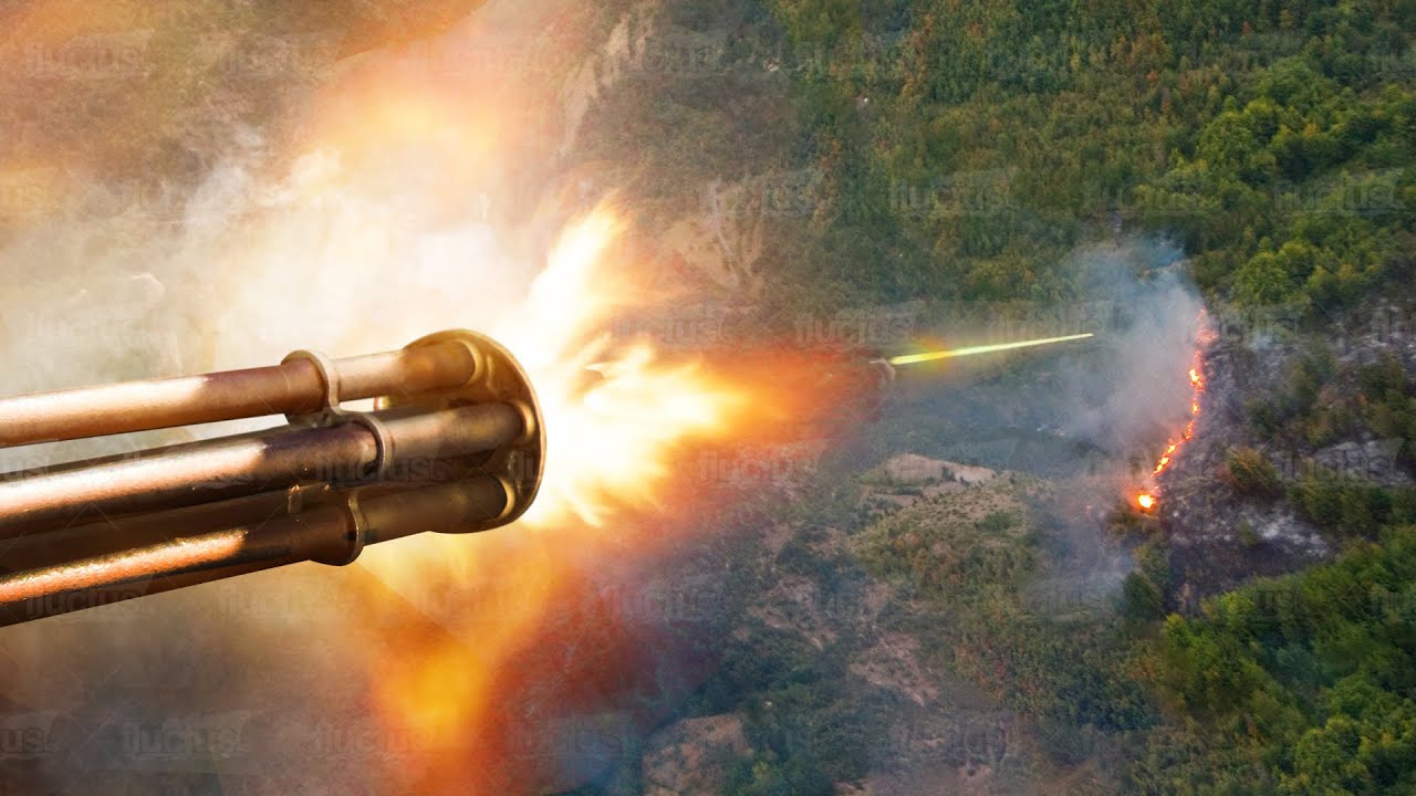 Inside US Monstrously Powerful Airplane Shooting Thousand of Shell From ...