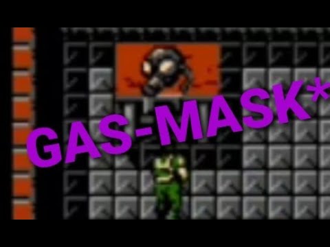 N.E.S.-METAL GEAR-GAS MASK - YouTube