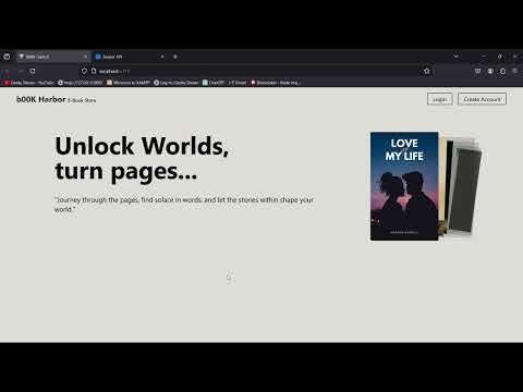 E Book Store Project using React JS and Tailwind CSS - YouTube