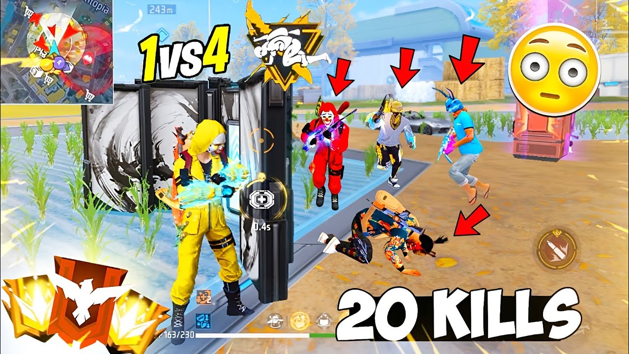 Nextra Map Solo Vs Squad Gameplay Unexpected 🙃 Booyah Zero Yt Ff ...