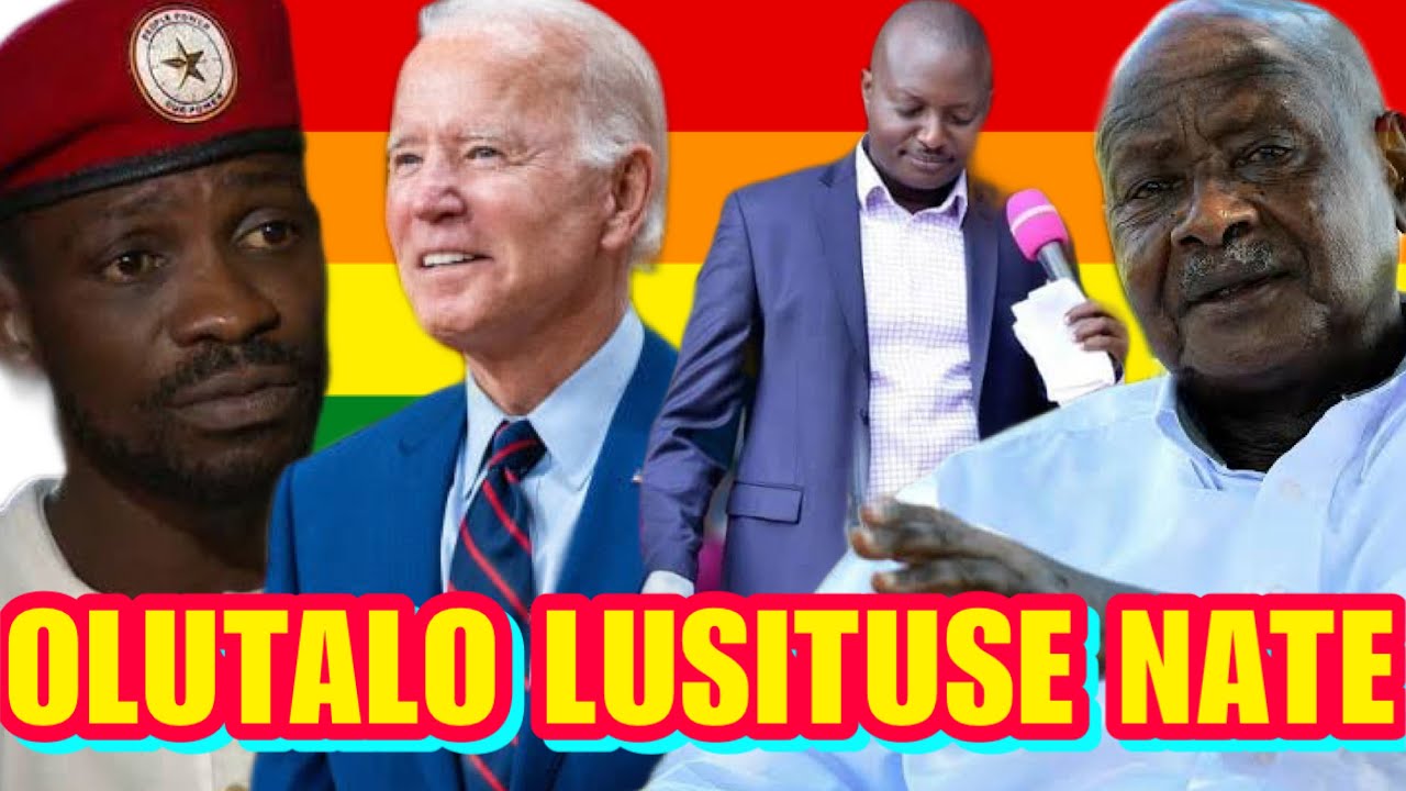 EBISIYAGA: BOBI WINE OLUTALO LWA MUSEVENI NE AMERICA LUMULEKAWA NE ...