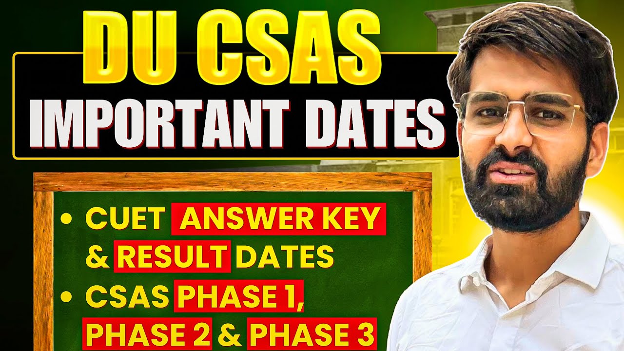 No one knows about all these DU CSAS dates and steps on YouTube - YouTube