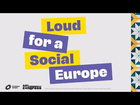 Loud for a social Europe - 40th EGP Congress in Lisbon