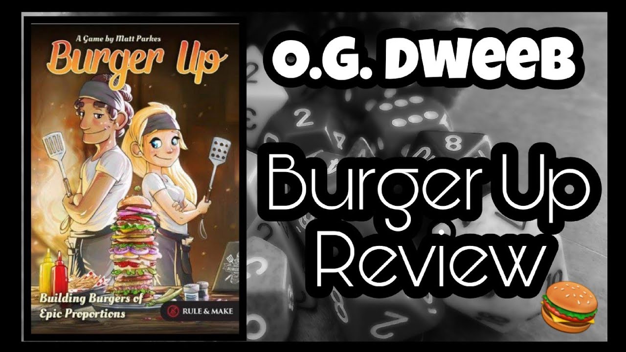 Burger Up - Board Game Review - YouTube