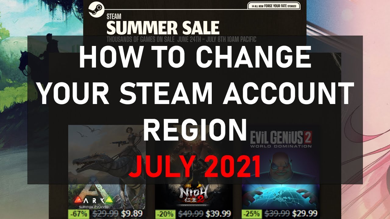 How To Change Steam Store Region to Argentina - YouTube