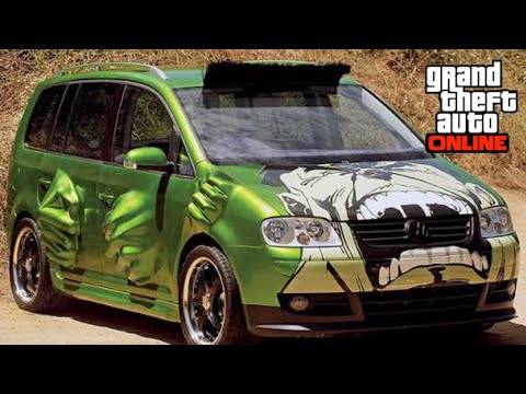 COMO FAZER O VOLKSWAGEN TOURAN DO EDWIN (CARRO DO HULK) NO GTA 5 ...