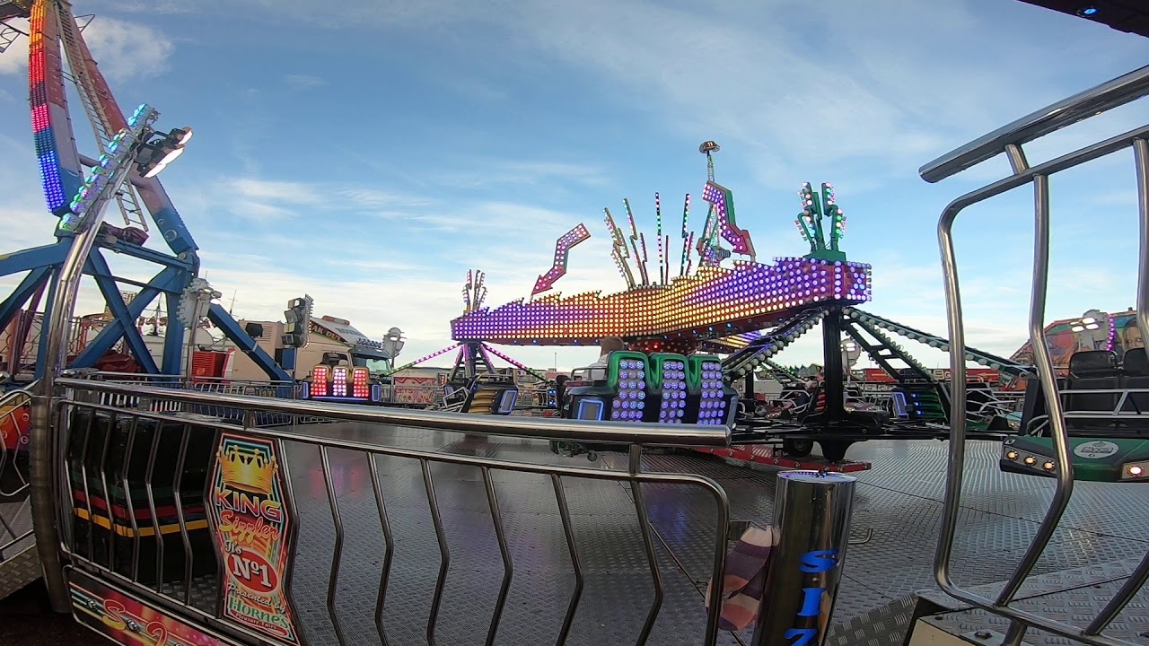 funfair ride Charlie Horne King sizzler fair ride @ hartlepool ...