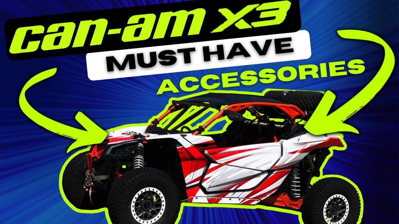 Accessories You Need for Your Can Am Maverick X3! - YouTube