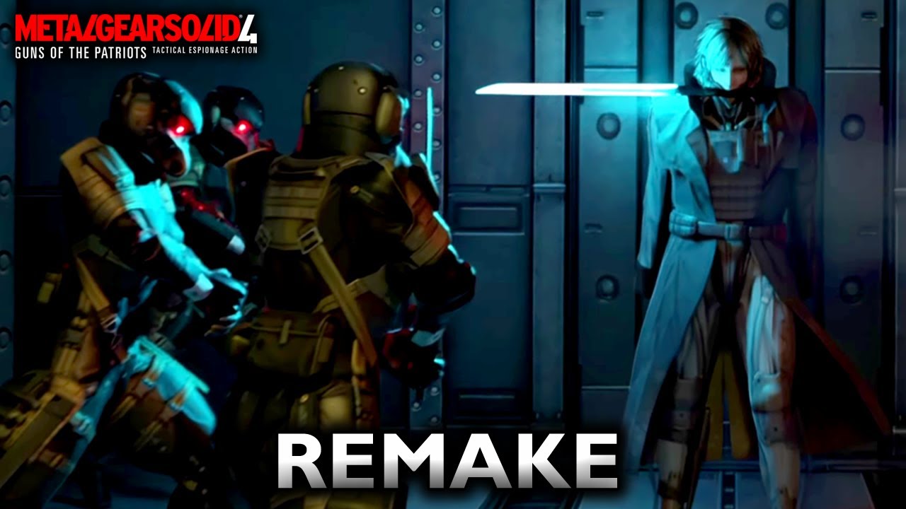 MGS4 REMAKE - Amazing Showcase | Fan Concept - YouTube