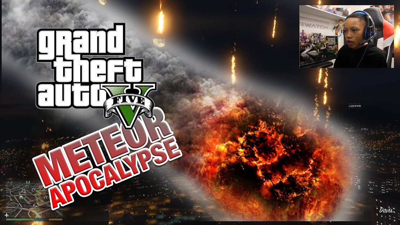 GTA V Meteor Apocalypse (Meteor Mod) - YouTube