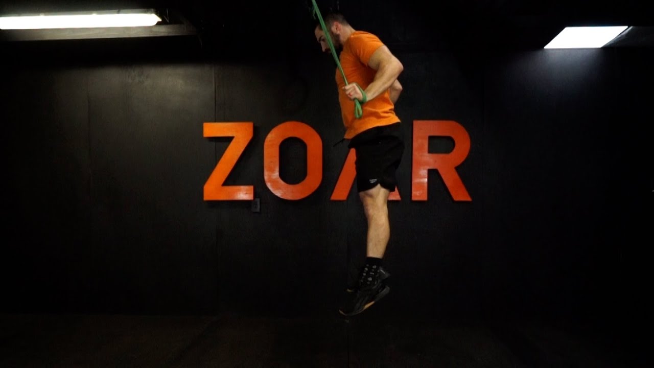 Band Assisted Vertical Jump - YouTube