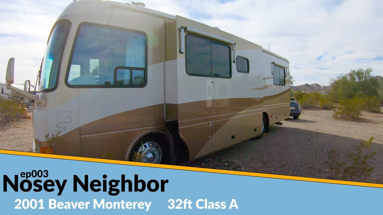 RV Tour 2001 Beaver Monterey 32ft Class A Motorhome | Nosey Neighbor ...