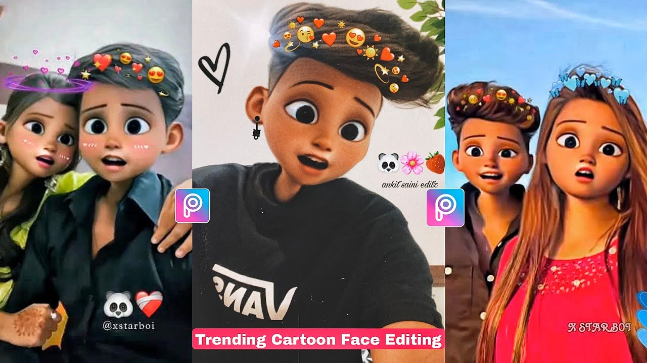 Instagram Trending Cartoon Photo Editing | Cartoon Kid Filter On ...