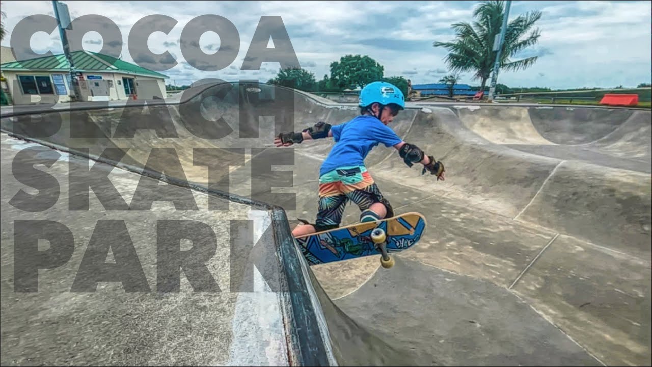 Young Skater gives a tour of the Cocoa Beach Skate Park - YouTube