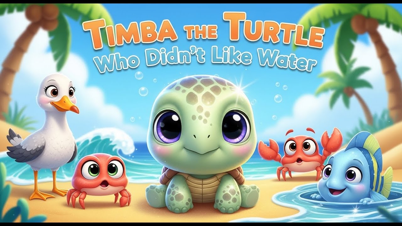 TIMBA THE TURTLE WHO DIDN'T LIKE WATER- CHILDREN'S STORY - YouTube