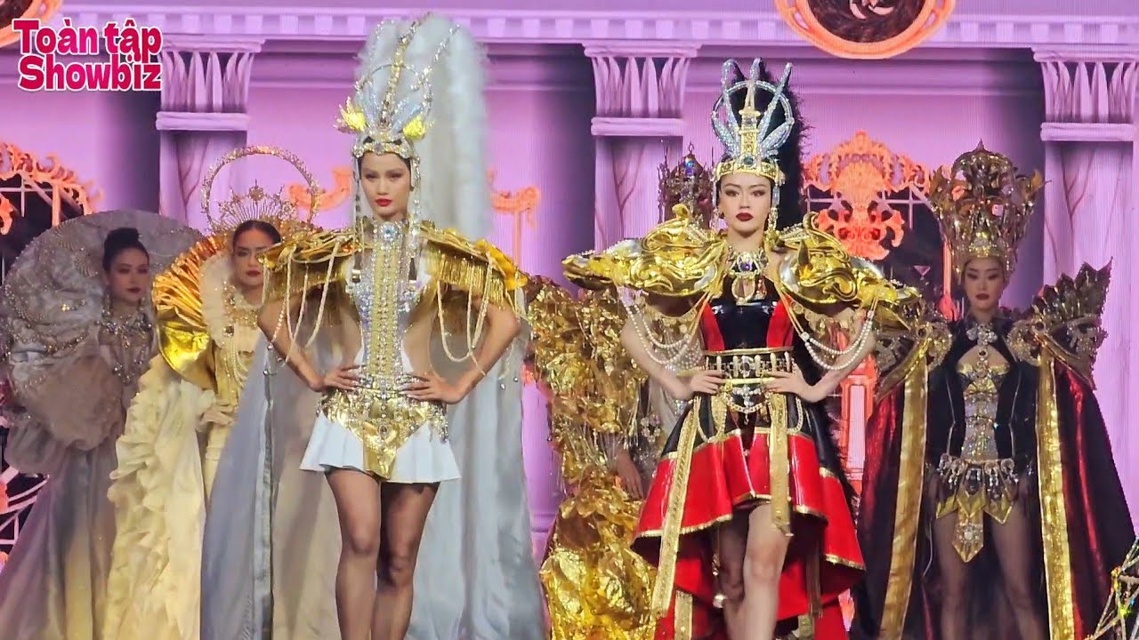 Dàn Hoa, Á hậu catwalk đôi như đi chiến trận: Ngọc Châu, Mâu Thủy ...