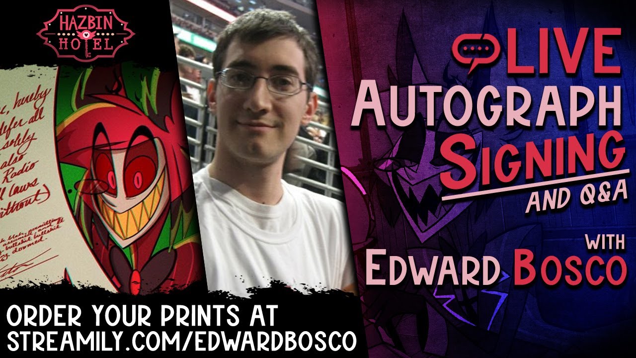 Edward Bosco | Hazbin Hotel, Helluva Boss | Q&A and Autographs (05-26 ...