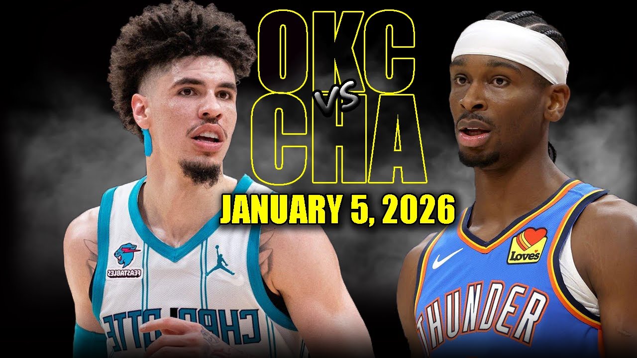 Oklahoma City Thunder vs Charlotte Hornets Full Game Highlights ...