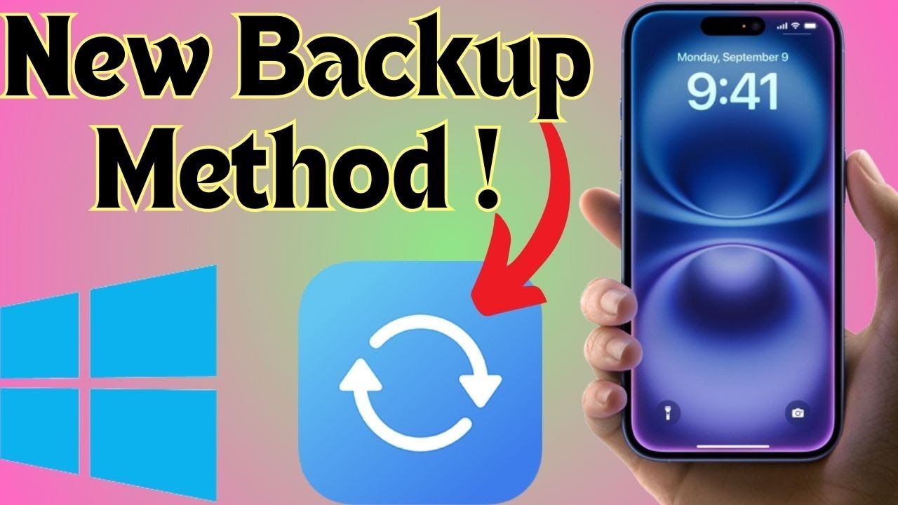How to Backup iPhone to PC Backup with New Apple devices app on Windows ...