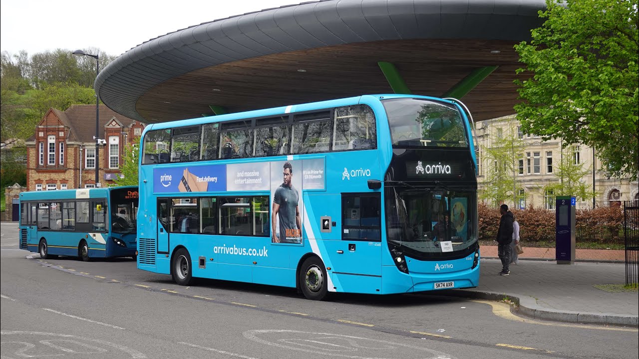 Arriva Kent ADL Enviro400MMC 6568 SK74AXR - route 101 - YouTube